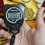 Buy Nivia JS 307 Stop Watch (Black) Online at Low Prices in India ...