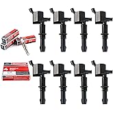 Amazon.com: ENA Set of 8 Ignition Coil Pack DG521 Platinum Spark Plug SP509 Compatible with Ford ...