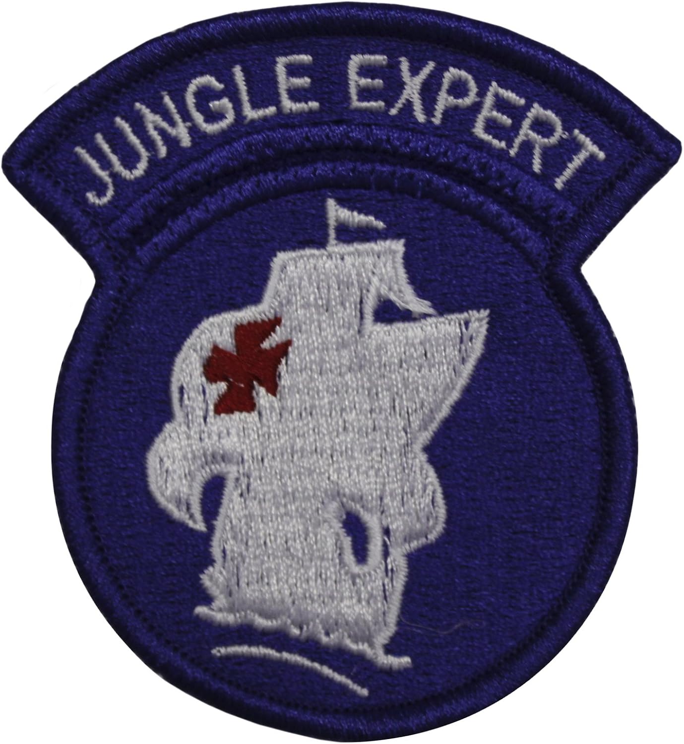 Amazon.com: Jungle Expert School Patch Full Color: Clothing