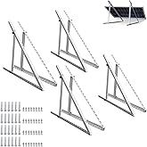 Amazon.com: ECO-WORTHY 2 Sets 45inch Adjustable Solar Panel Tilt Mount Brackets with Foldable ...
