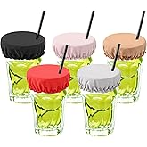 Amazon.com: LLOUSSAK 5Pcs Drink Covers for Alcohol Protection, Elastic ...