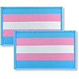 Amazon.com: Overdecor Transgender Trans Pride Flag Patch LGBT Tactical ...