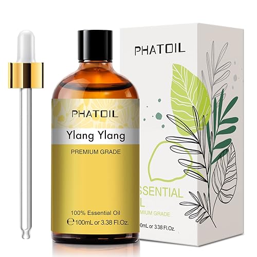 PHATOIL 100ML Ylang Ylang Essential Oil, Premium Essential Oils for ...