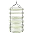 Amazon.com : iPower Collapsible Breathable Mesh Herb Drying Rack for ...