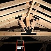 Amazon.com: Simpson Strong-Tie APGP612 Gable Plates 6:12 Pitch: Home ...