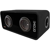 Amazon.com: Memphis Audio MJME8D1 Dual 8" 3600w MOJO Loaded 1 Ohm Car ...