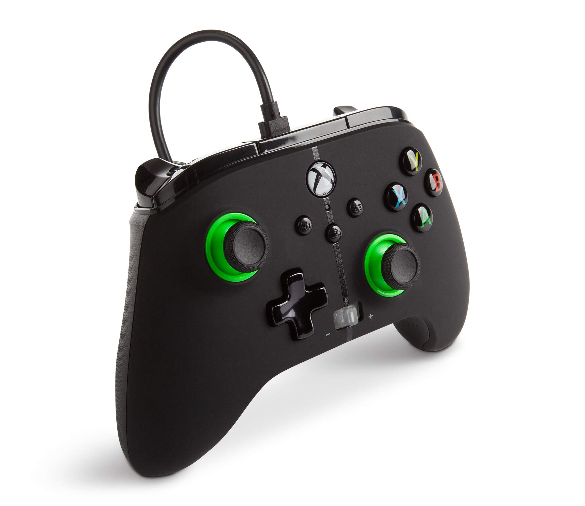 PowerA Enhanced Wired Controller For Xbox Series X|S - Green Hint ...