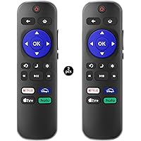 (Pack of 2) Universal Replacement Remote Compatible with Roku TV, for ...