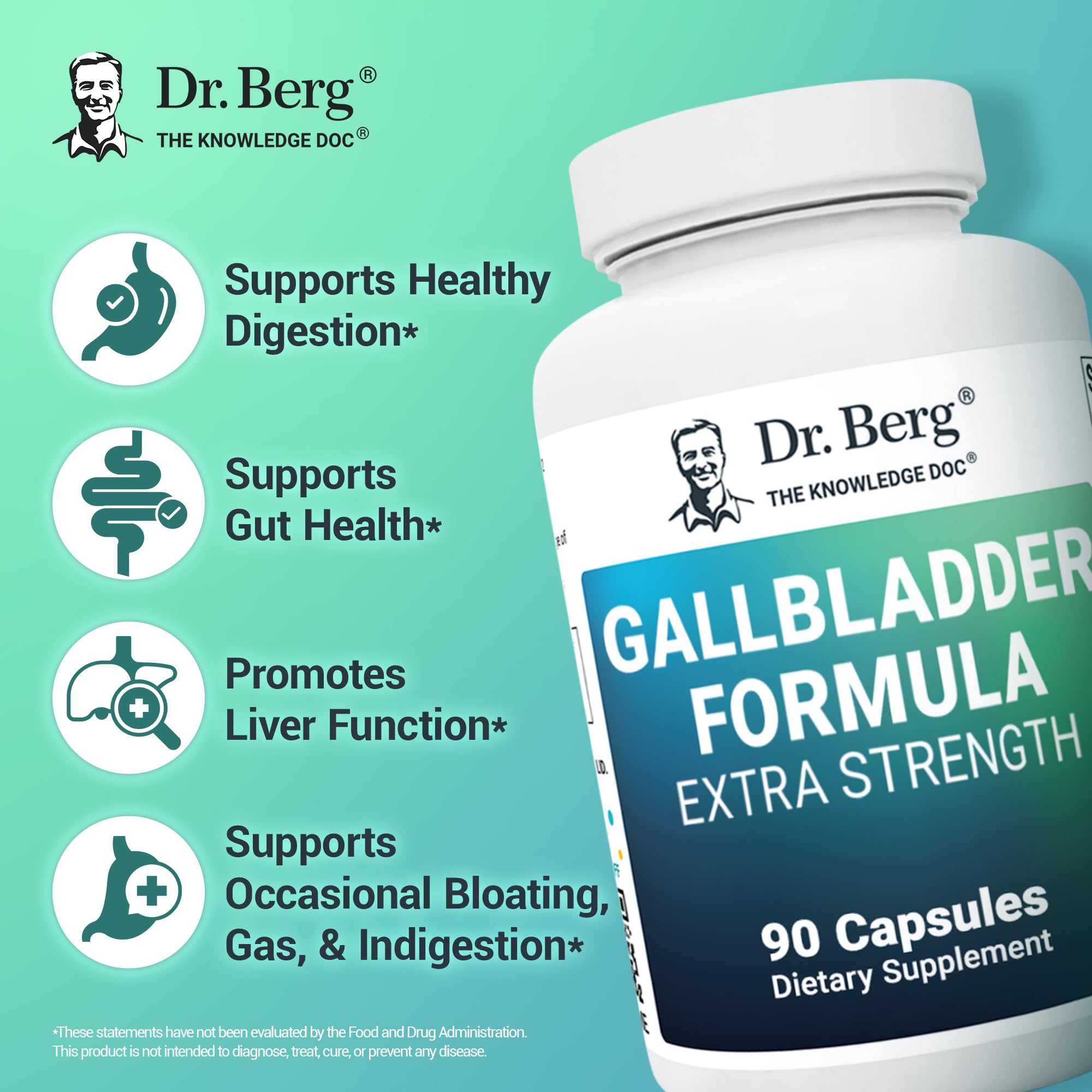 Digestive Enzymes For Women Dr. Berg’s Gallbladder Formula Purified ...