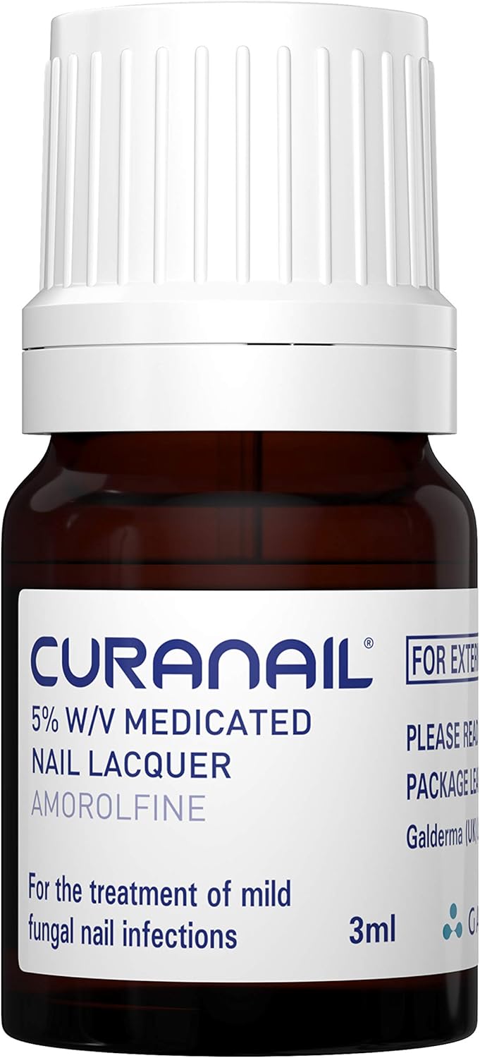 Curanail Fungal Nail Treatment Once Weekly Amorolfine 5%, Non ...