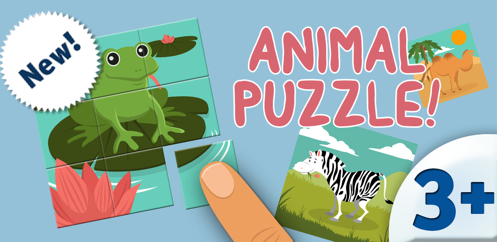 Animal Games - Zoo Puzzle Game (9 pieces) 3+ (by Happy Touch Apps for ...