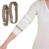 Amazon.com: Black Elastic Adjustable Armbands / Shirt Garters / Sleeve ...