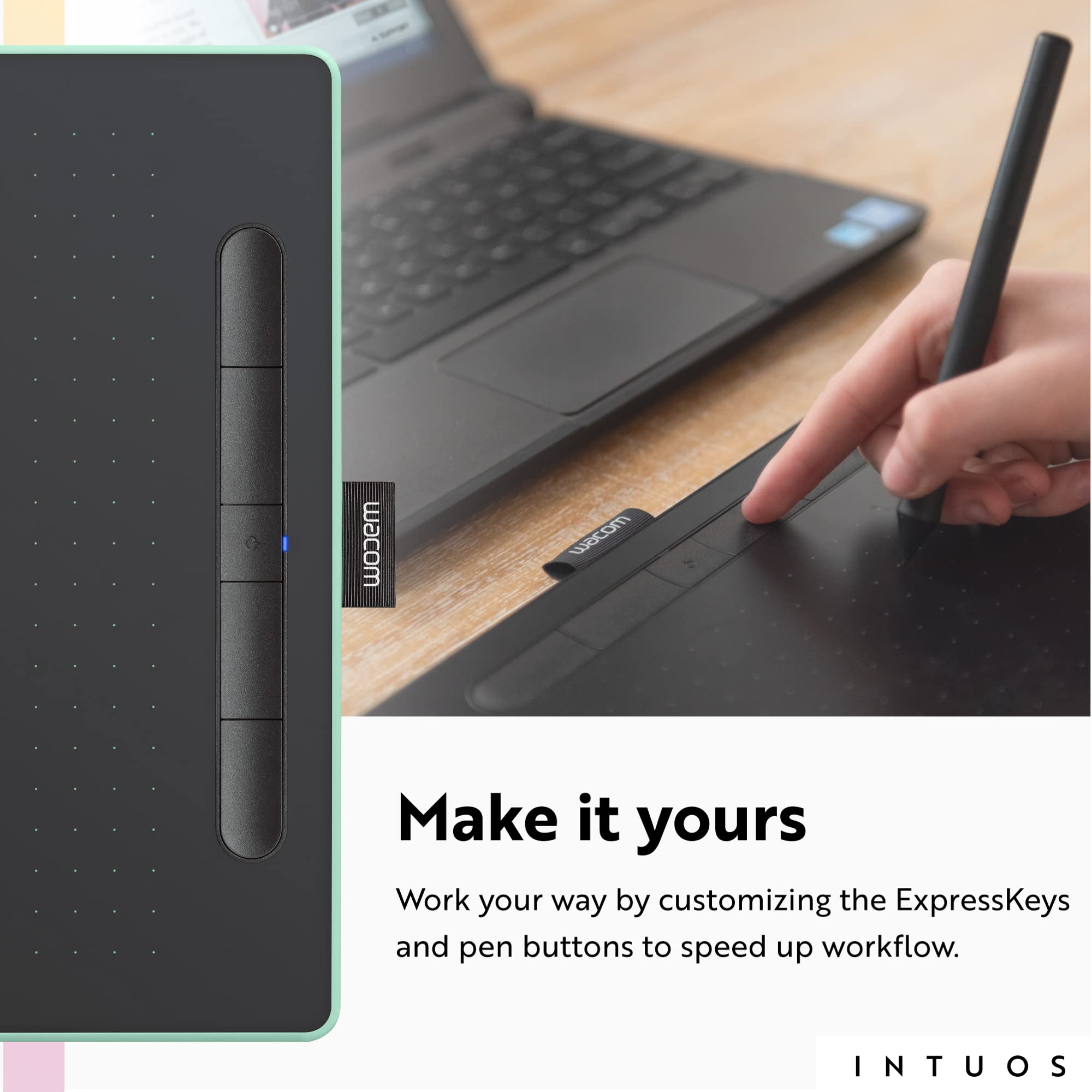 Mua Wacom Intuos Medium Bluetooth Graphics Drawing Tablet and Drawing ...