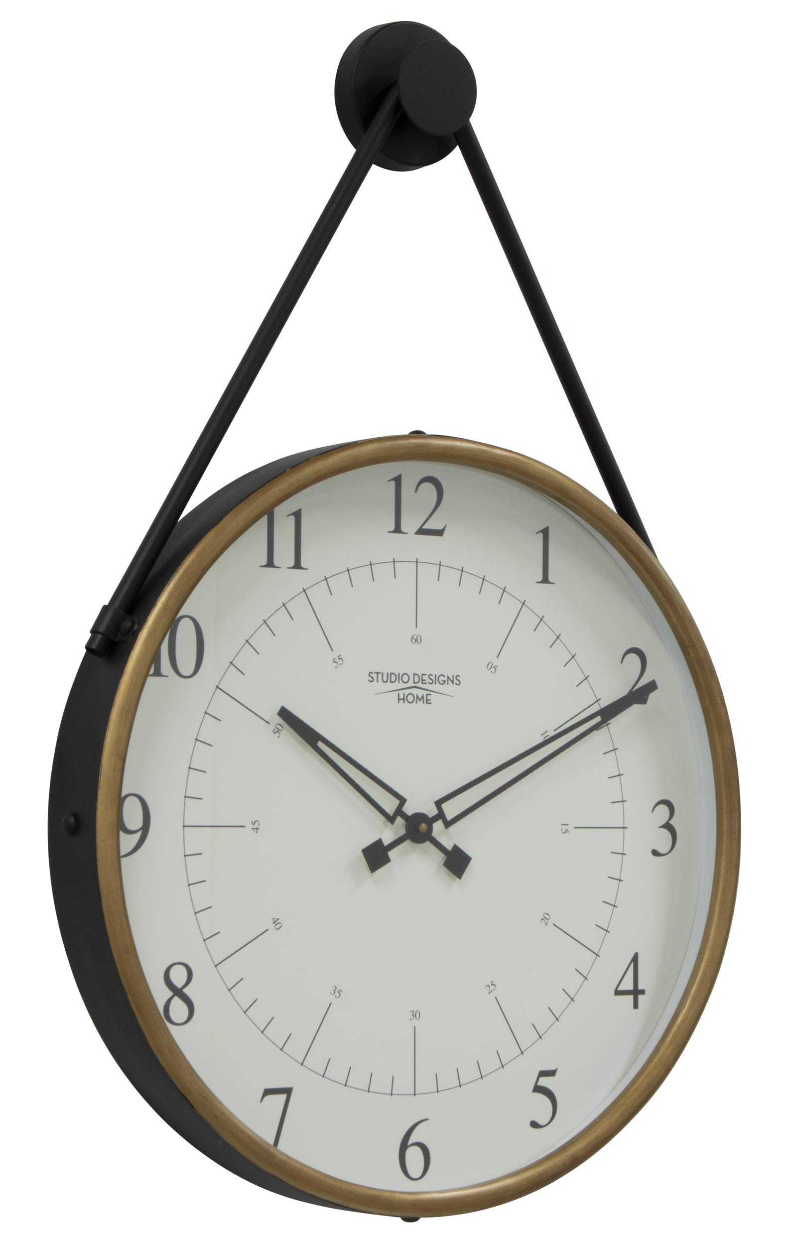 Mua Studio Designs Home Truss 19 Inch Hanging Wall Clock with Metal ...