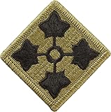 Amazon.com: 4th Infantry Division OCP Patch with Hook Fastener: Clothing