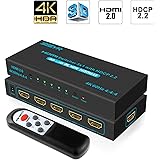 HDMI Switch NIERBO 5 Port Adapter 4K 60Hz 5×1: Amazon.de: Elektronik