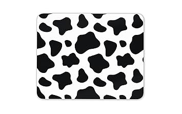 Funky Cow Print Mouse Mat Pad - Cows Farm Pattern Kids: Amazon.co.uk ...
