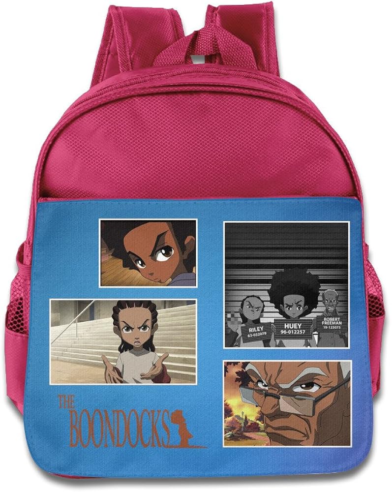 The Boondocks Design Unisex Child School Backpack Latest: Amazon.ca ...