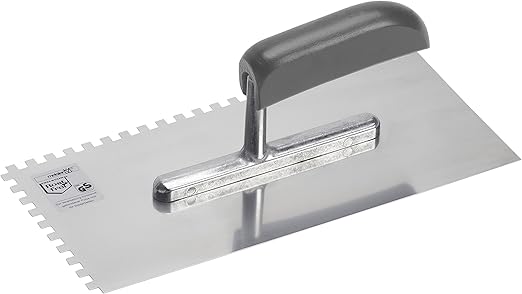 Meister 4136870 Smoothing Trowel 280 x 130 mm Teeth Size: 6 mm x 6 mm ...