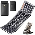 Amazon.com: ProtoArc Backlit Foldable Keyboard, XK01 Plus Folding ...