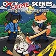Cozy Crime Scenes: A Parodic Cute and Comfy Coloring Book for Adults ...