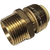1 PIECE XFITTING 3/4" PUSH FIT X 1" FEMALE NPT/FNPT ADAPTER, CERTIFIED TO NSF ANSI61 - LEAD FREE ...