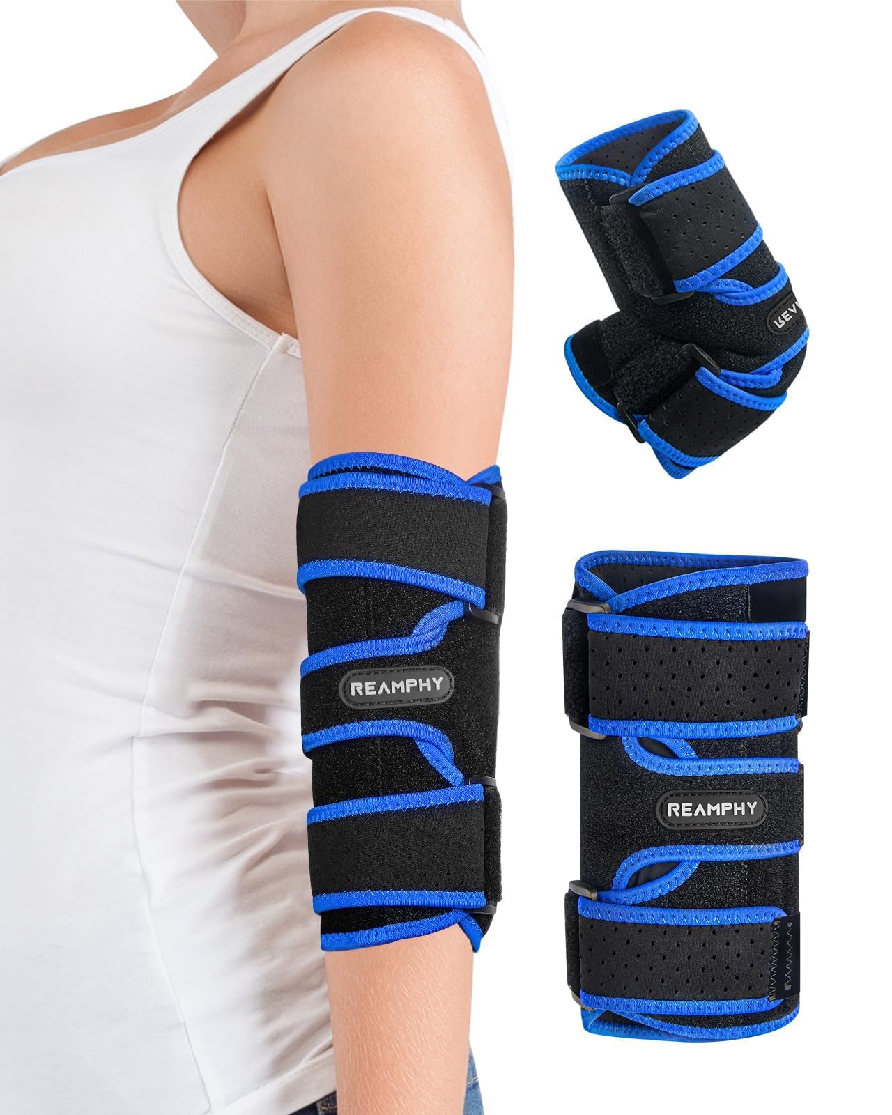 Mua Reamphy Elbow Brace,Comfortable Night Elbow Sleep Support,Elbow Splint, Adjustable ...