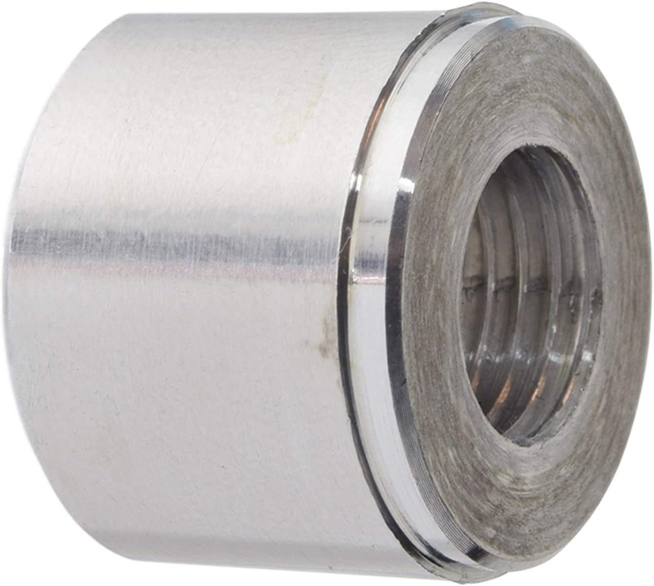 Aluminum 1/4" NPT Weld On Bung Female Nut Threaded Insert Weldable 617 ...