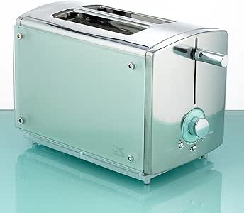 Amazon.com: Aqua 2-Slice Toaster, Chrome Finish: Kitchen & Dining