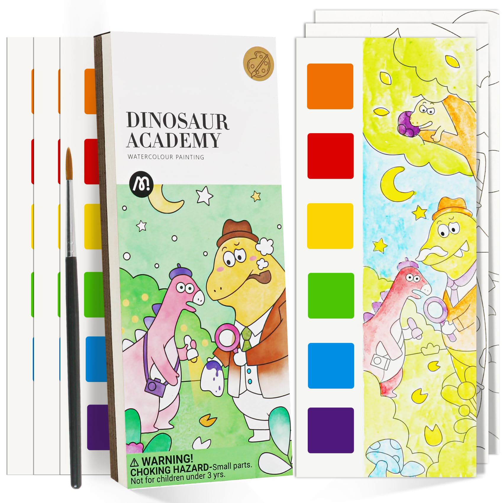 Mua Watercolor Painting Coloring Books Pocket Watercolor Paint ...