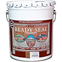 Ready Seal 525 5-Gallon Pail Dark Walnut Exterior Wood Stain and Sealer ...