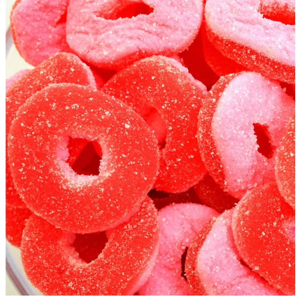 Amazon.com : Watermelon Rings - Melon Rings - 1 Pound (4 Pound ...