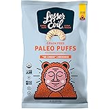 Amazon.com: LESSER EVIL, PALEO PUFFS, OG2, NO CHEESE, Pack of 9, Size 5 ...