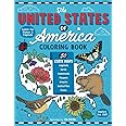 The United States of America Coloring Book: Fifty State Maps with ...