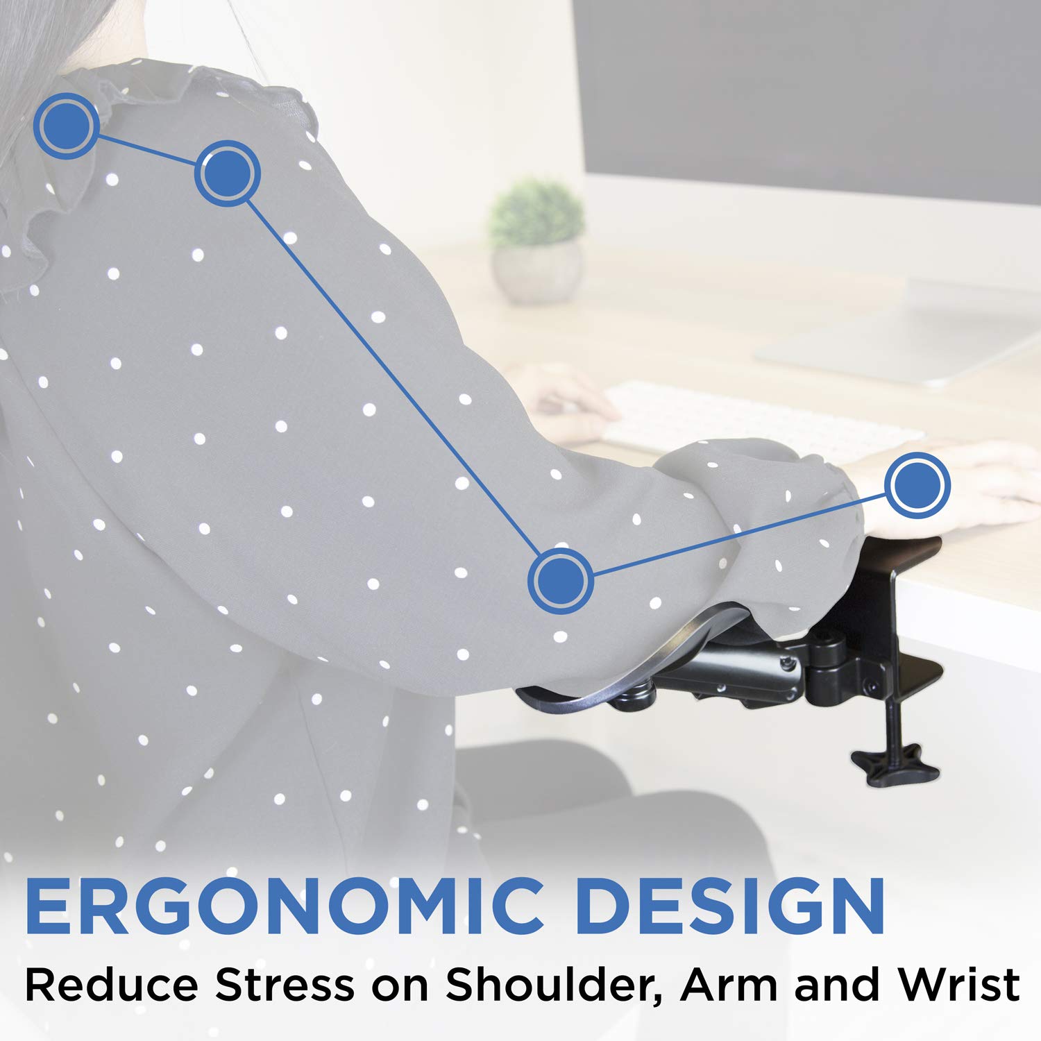 Mua Mount-It! Adjustable Arm Rest for Desk | Ergonomic Computer Desk ...