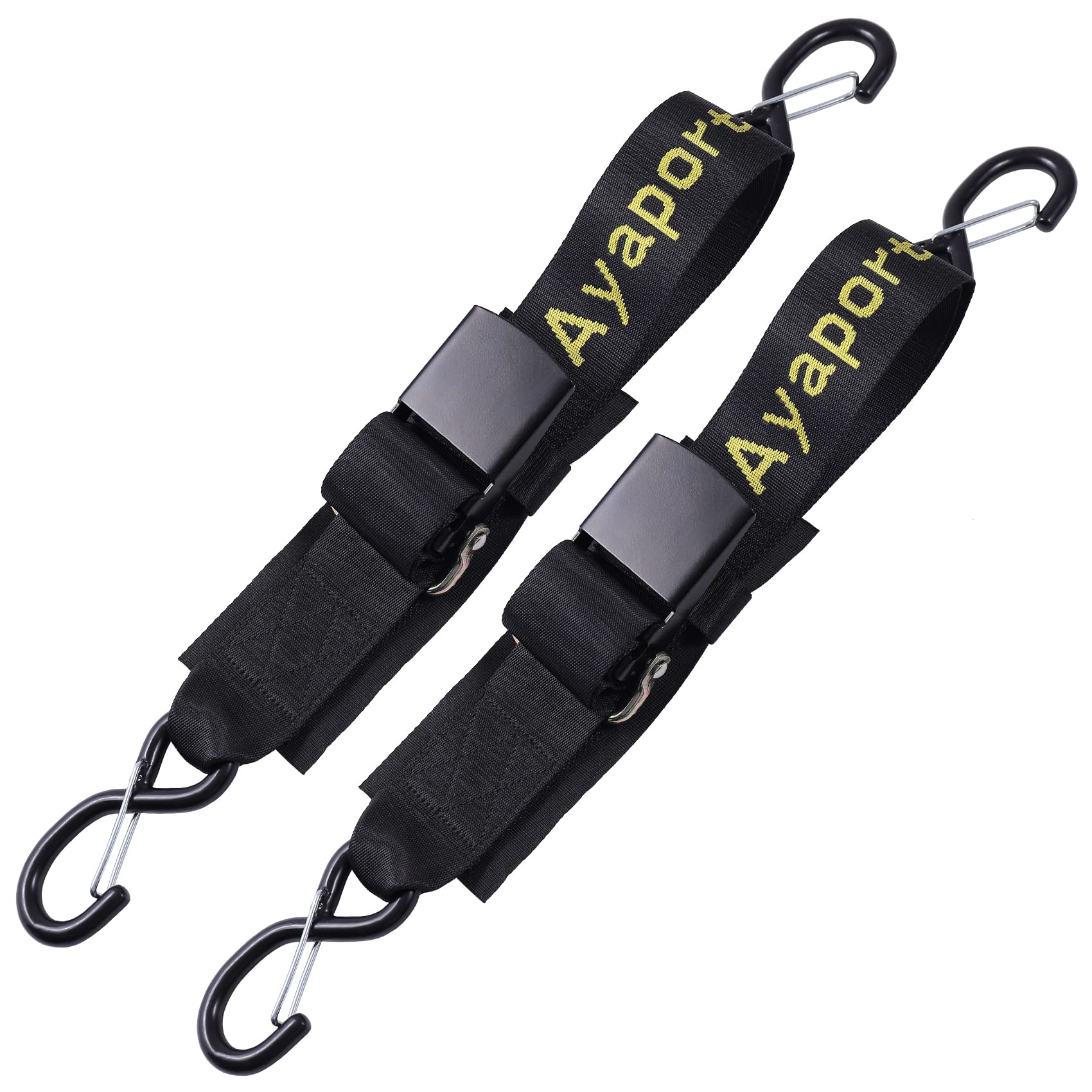 Ayaport Boat Tie Down Straps to Trailer Boat Transom Strap 4 feet x 2 ...