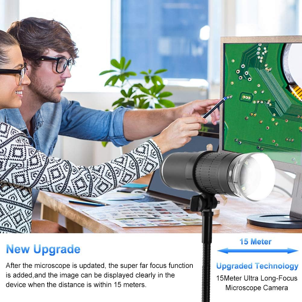 Digital Microscope, ROTEK WiFi USB Microscope Camera 1000x Zoom 1080P ...