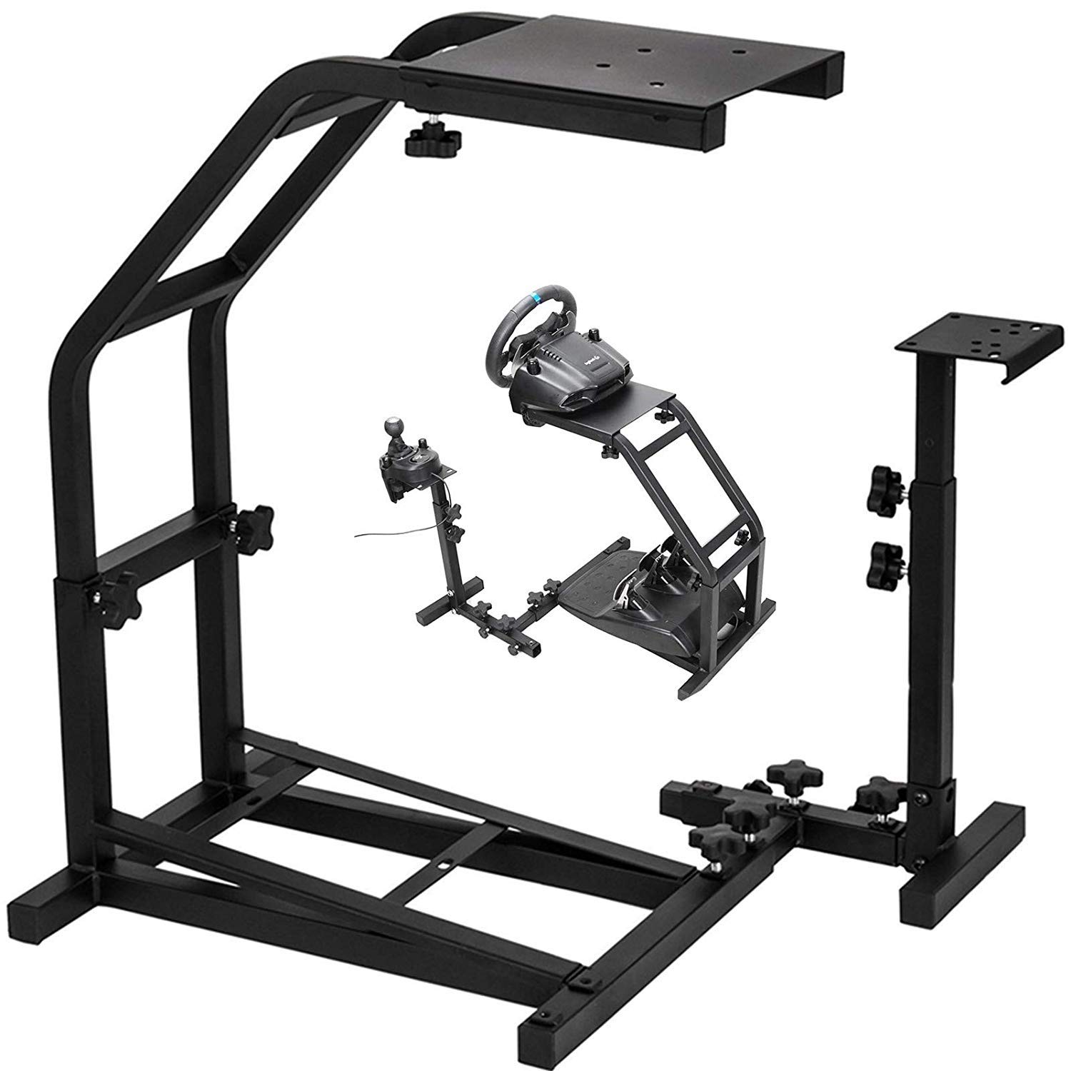 Mua VEVOR Racing Simulator Cockpit Height Adjustable Road Bike Stand ...