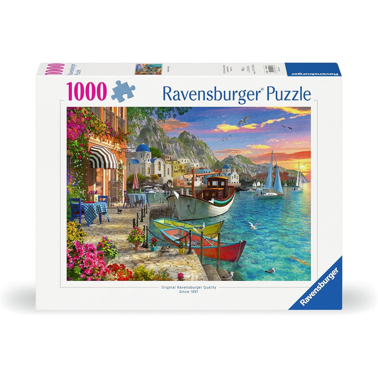 Ravensburger Grandiose Greece 1000 Piece Jigsaw Puzzle for Adults ...