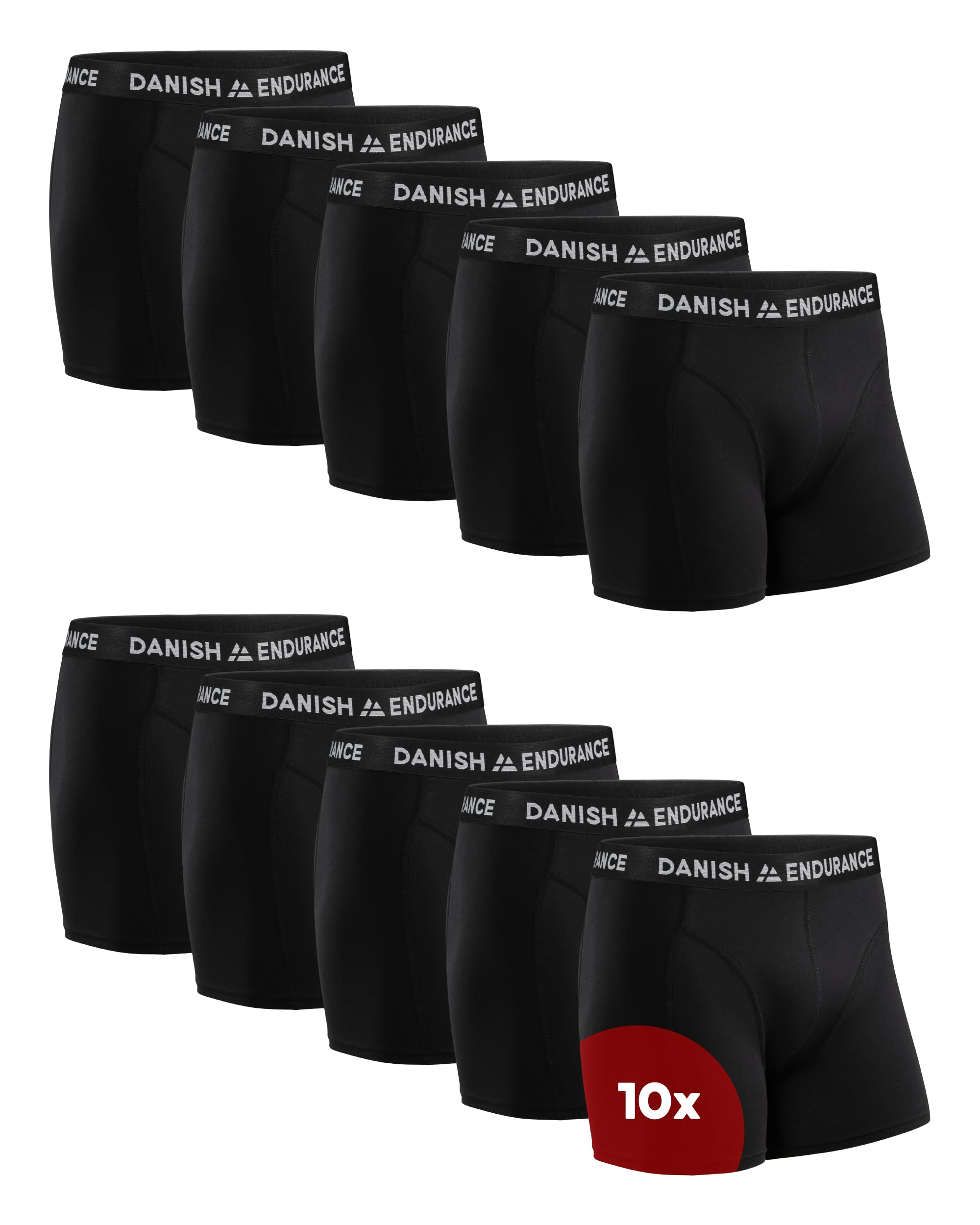 DANISH ENDURANCE Mens Boxers, Boxer Shorts Men, Cotton, Classic Fit ...