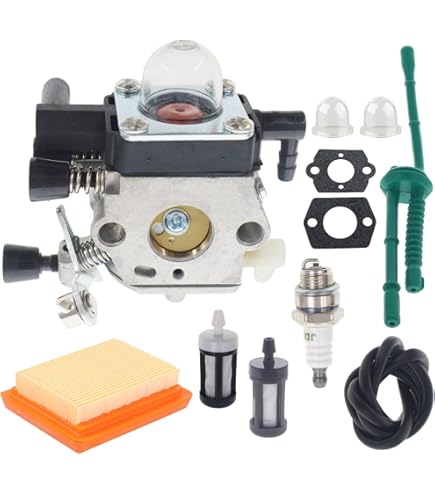 Stihl Mm55 Primer Bulb Carburetor & Air Filter Kit For Stihl MM55C ...