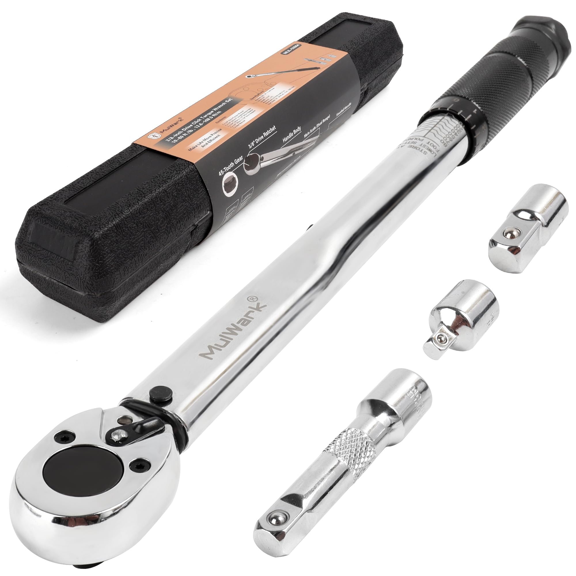 Mua MULWARK 3/8-Inch Drive Torque Wrench 10-80 ft.lb / 13.6~108.5 Nm ...
