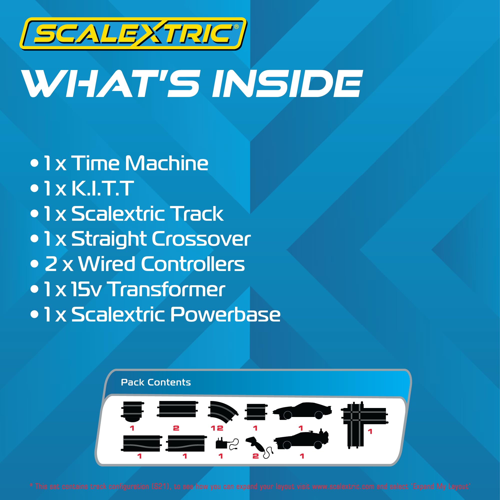 Mua C1431M 1980s TV - Back to The Future vs Knight Rider Race Set ...