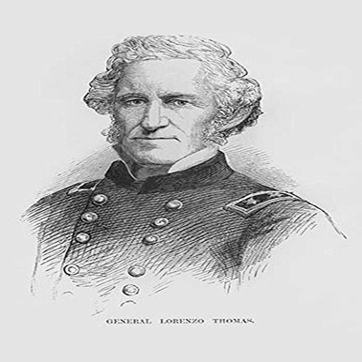 Amazon.com: Buyenlarge General Lorenzo Thomas - 8" X 12" Fine Art ...