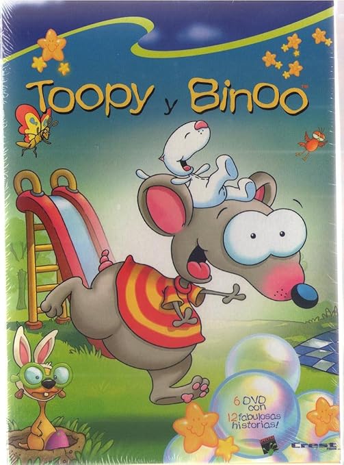 Toopy & Binoo 6 DVD Box Set Bedtime Story, EggHeads, Pumpkin party, Big ...