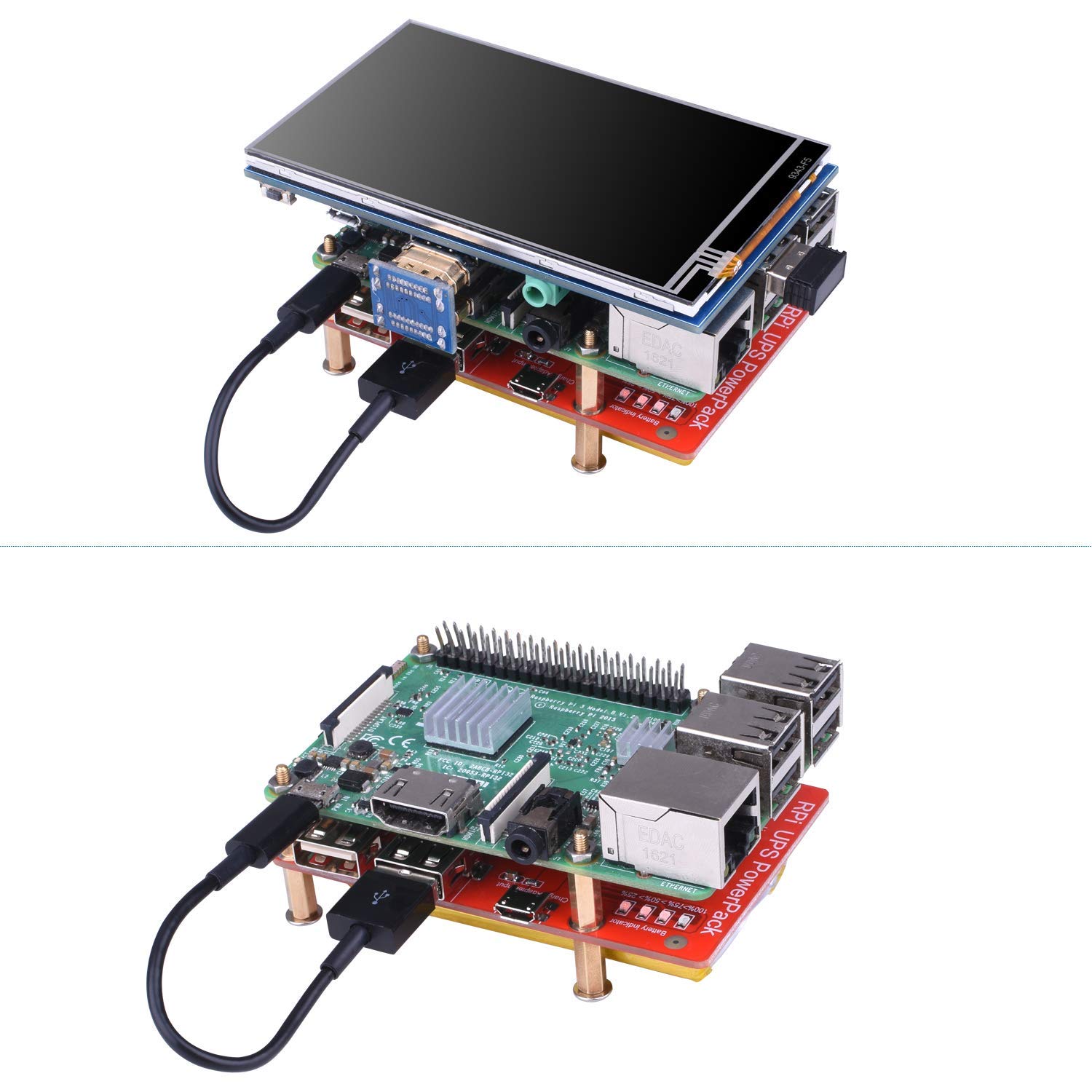 Mua kuman UPS Battery Pack Expansion Board Power Supply for Raspberry ...