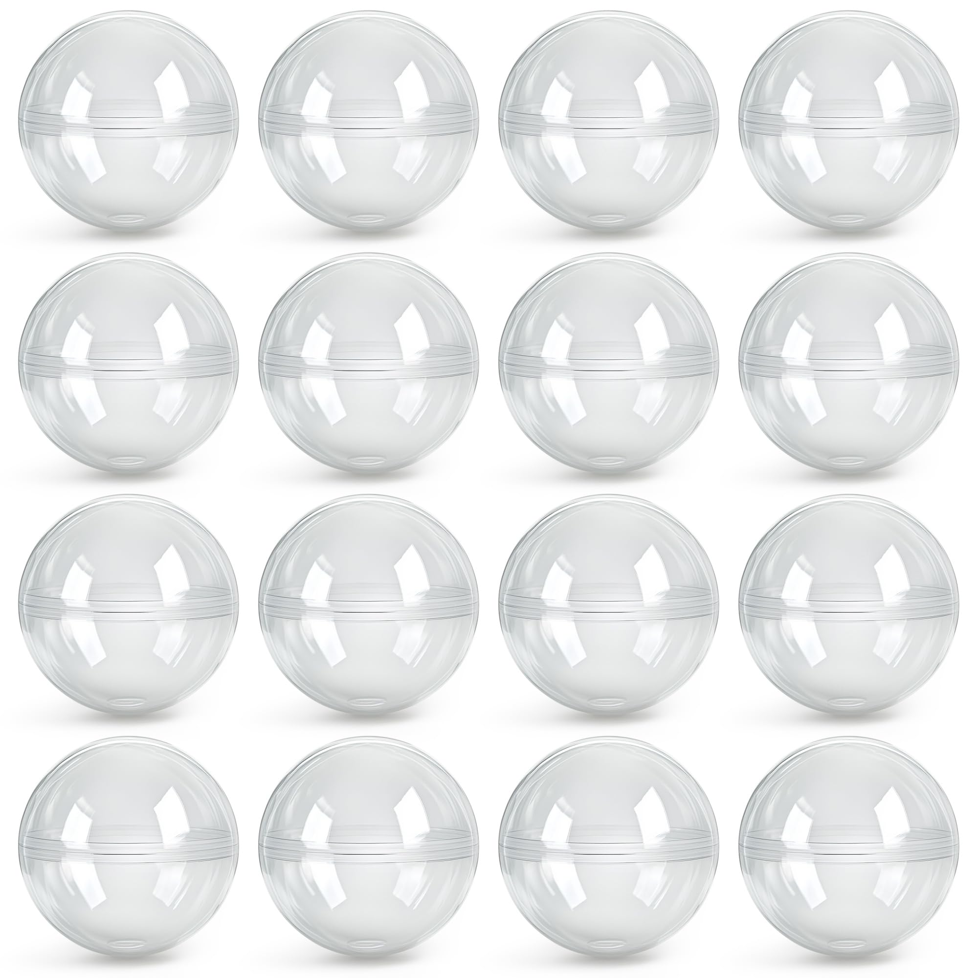 Capsule Vending Machine Round 50 pcs 2 inch - Gumball Machine Capsules ...