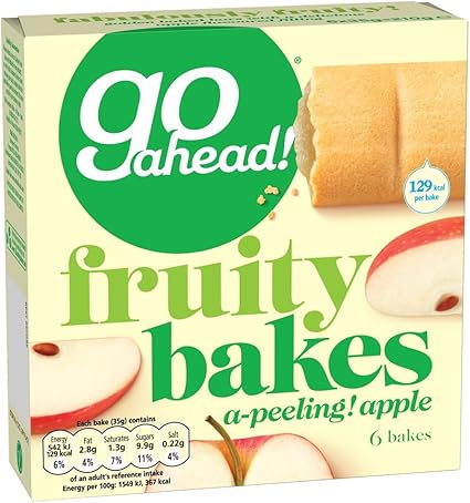 Go Ahead Apple Fruit Bakes: Amazon.co.uk: Grocery