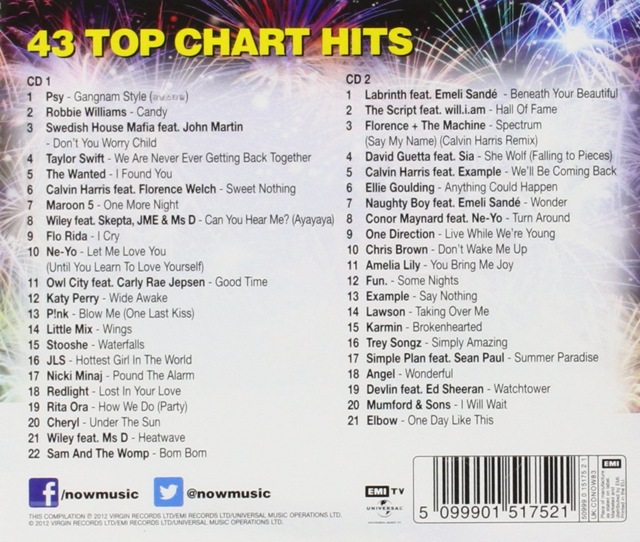 CD Album Various Artists - Now That's What I Call Music! 83 [UK] (2013 ...