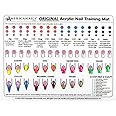 Amazon.com: Americanails Acrylic Nail Training Mat - Silicone Trainer ...